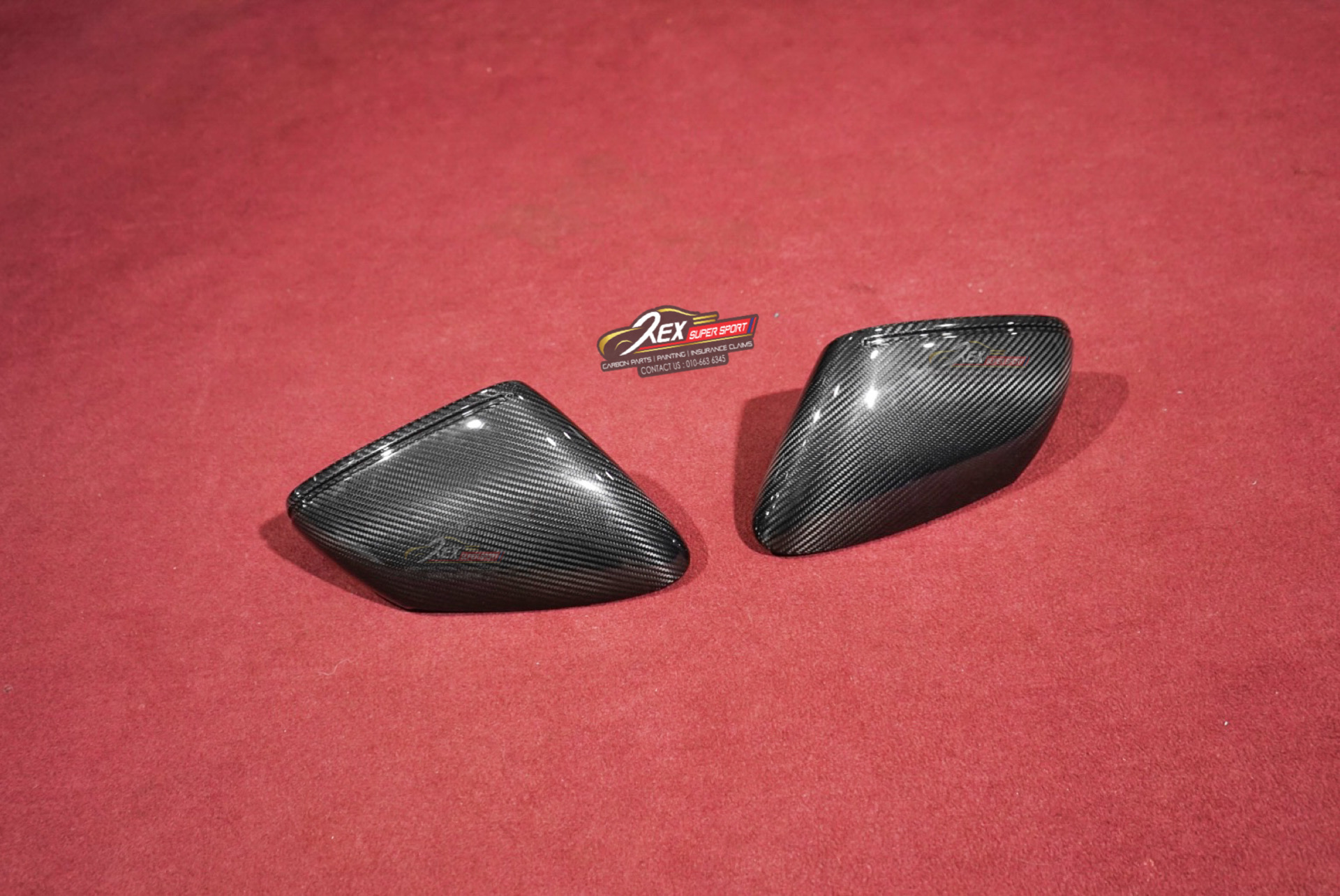 Porsche Carrera 992 / 911 Side Mirror Cover Dry Carbon - Rexsupersport ...