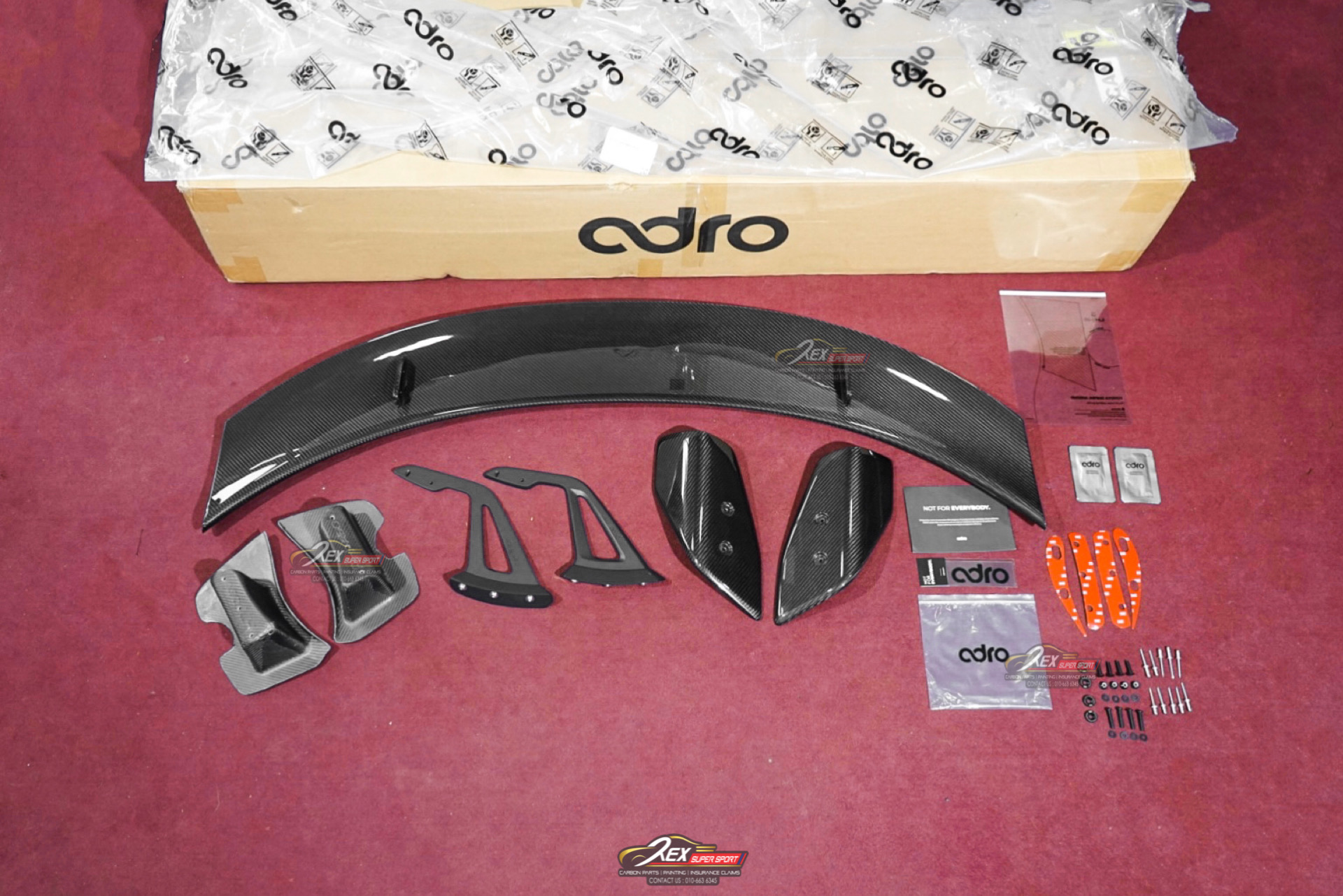 Supra A90 Spoiler ADRO Ori Dry Carbon - Rexsupersport - Specializes In ...