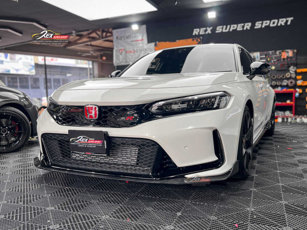 Honda FL5 Type R Front Lip AIM Carbon - Rexsupersport - Specializes In ...