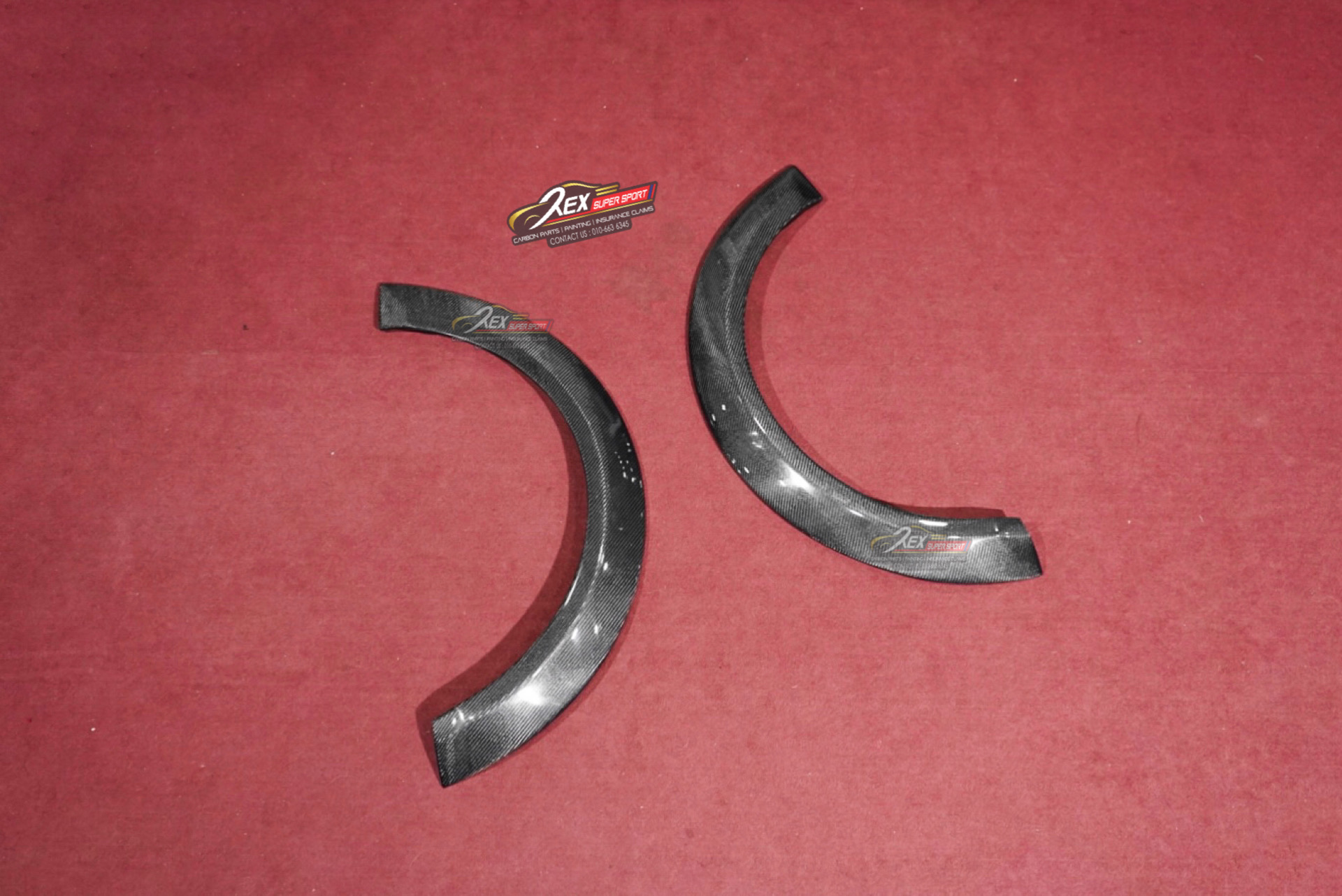 MINI Cooper S JCW F55 F56 Fender Arch Wheel Rear Carbon - Rexsupersport ...