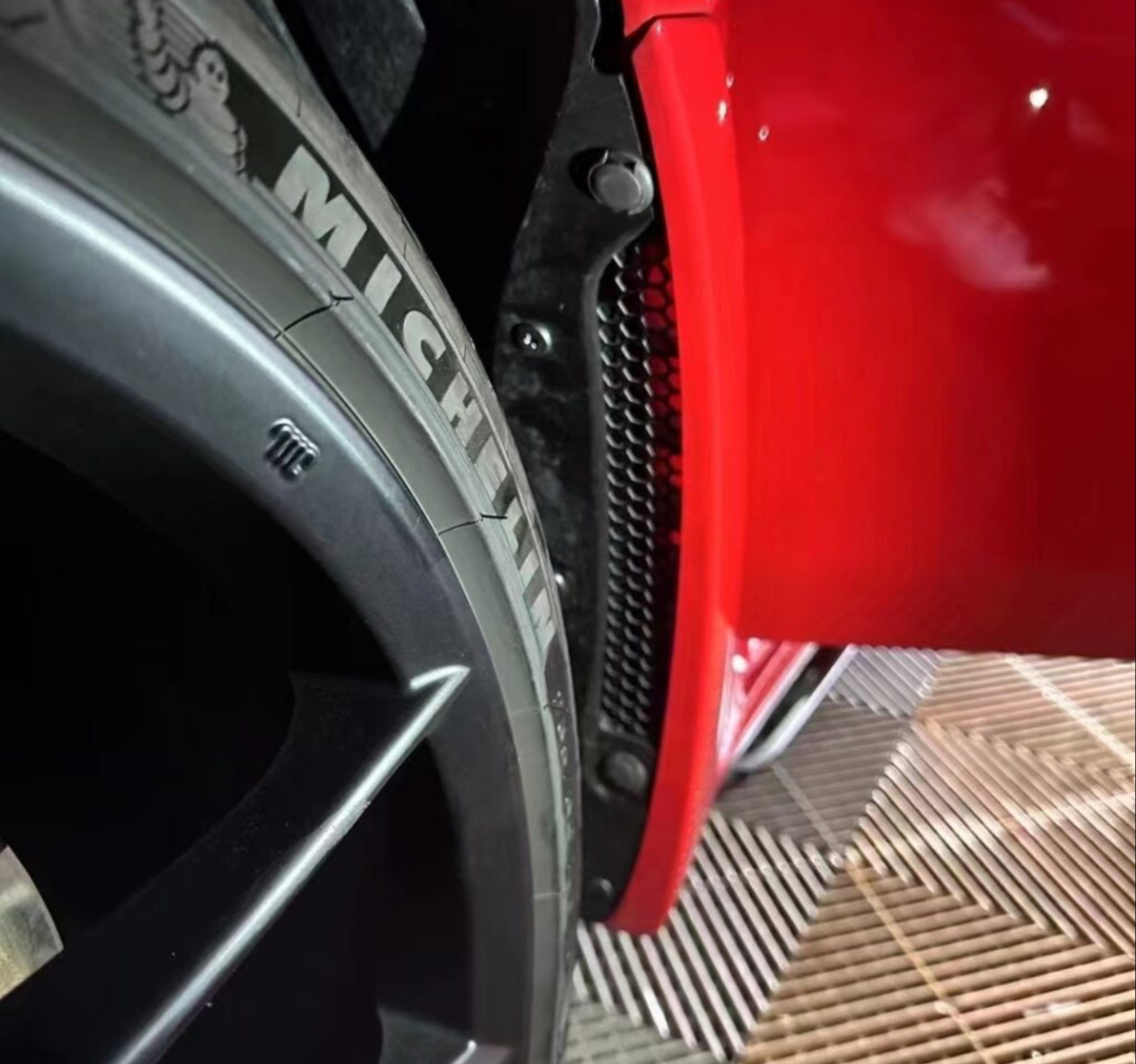 Honda FL5 Type R Fender Rock block Guard Dry Carbon - Rexsupersport ...