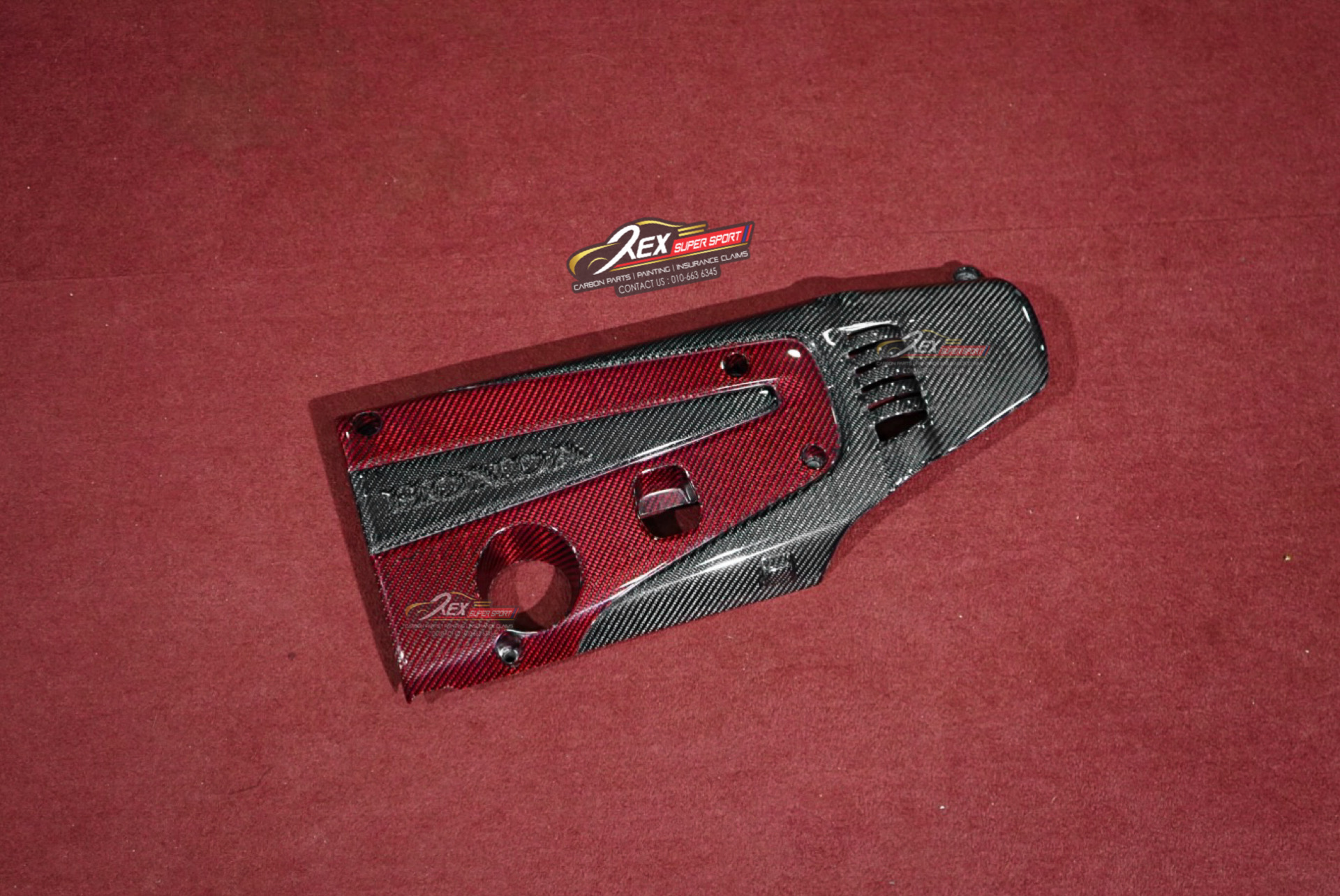 Honda FL5 Type R Engine Cover Carbon - Rexsupersport - Specializes In ...