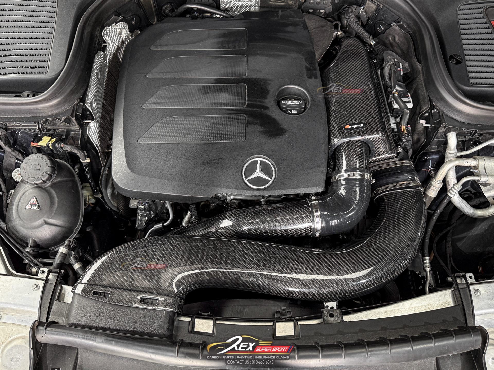 GLC X253 CLS C257 Performance Intake Airspeed Dry Carbon ...