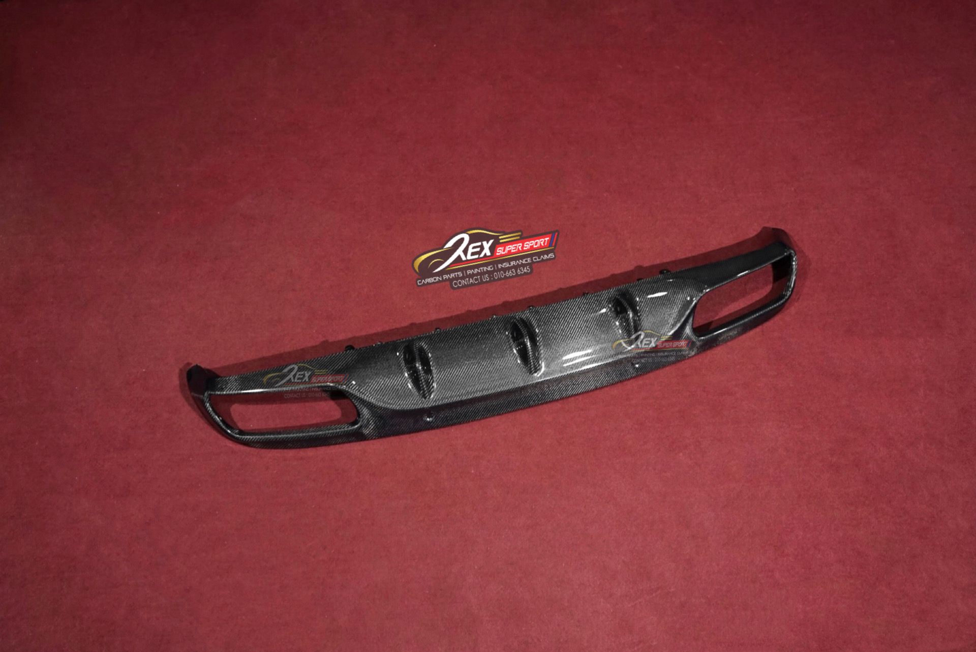 Coupe C-CLASS W205 C200 C250 C300 C43 C63 Diffuser OEM Carbon ...