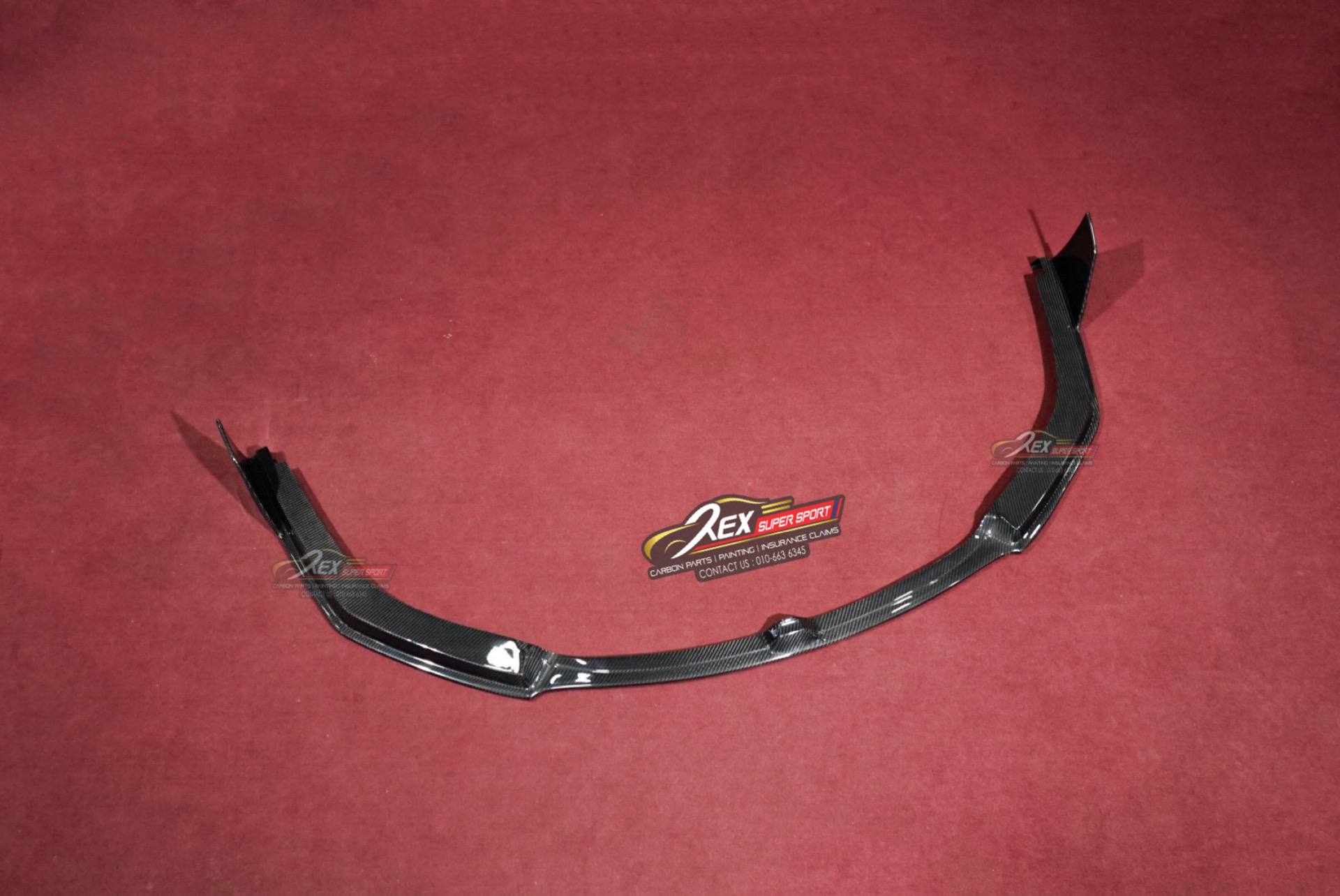 Lamborghini Huracan Performante LP640 Front Lip VORS Dry Carbon ...