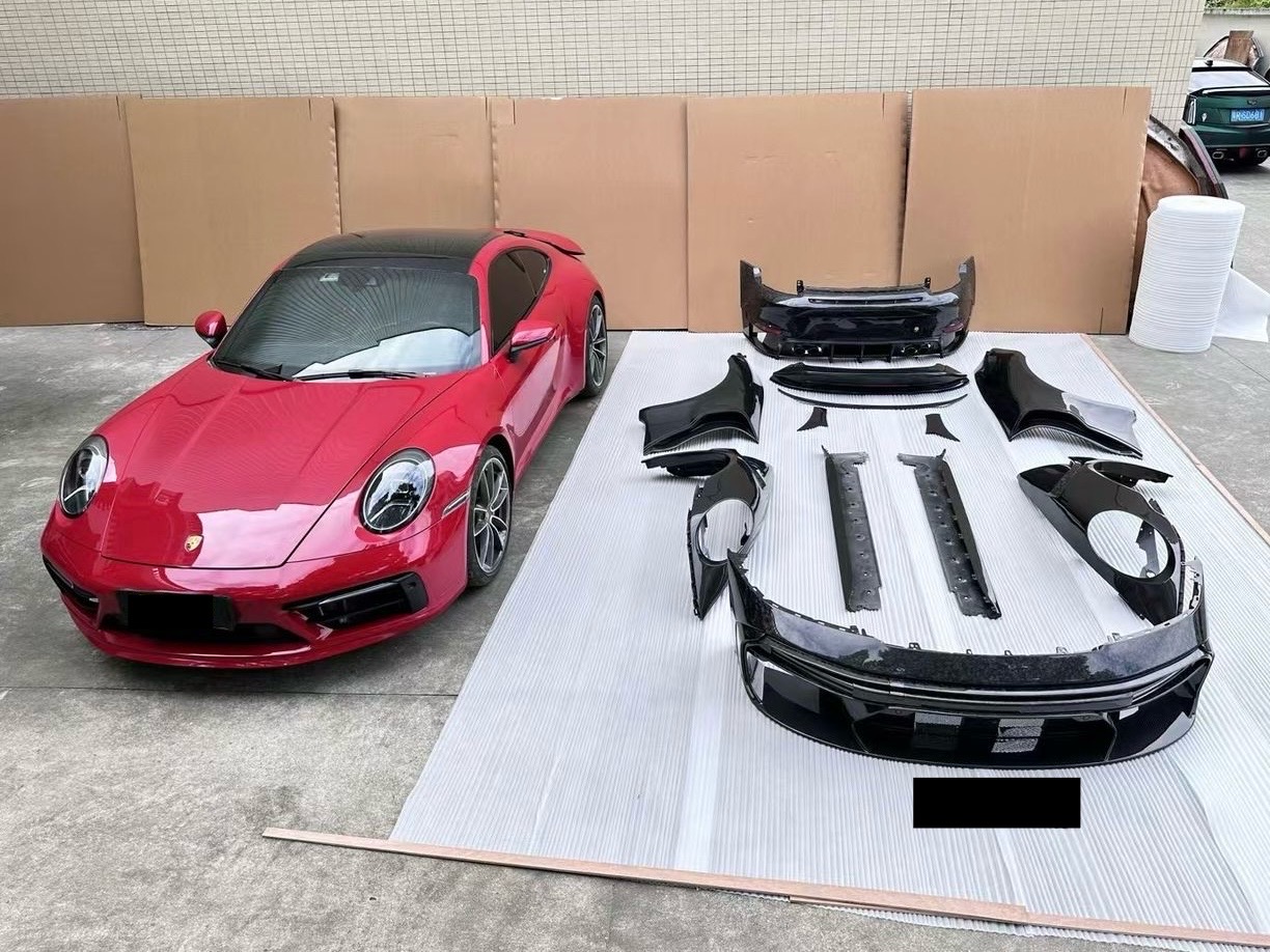 Porsche Carrera 992 / 911 Convert Brabus 900 Rocket R Full Set Dry ...