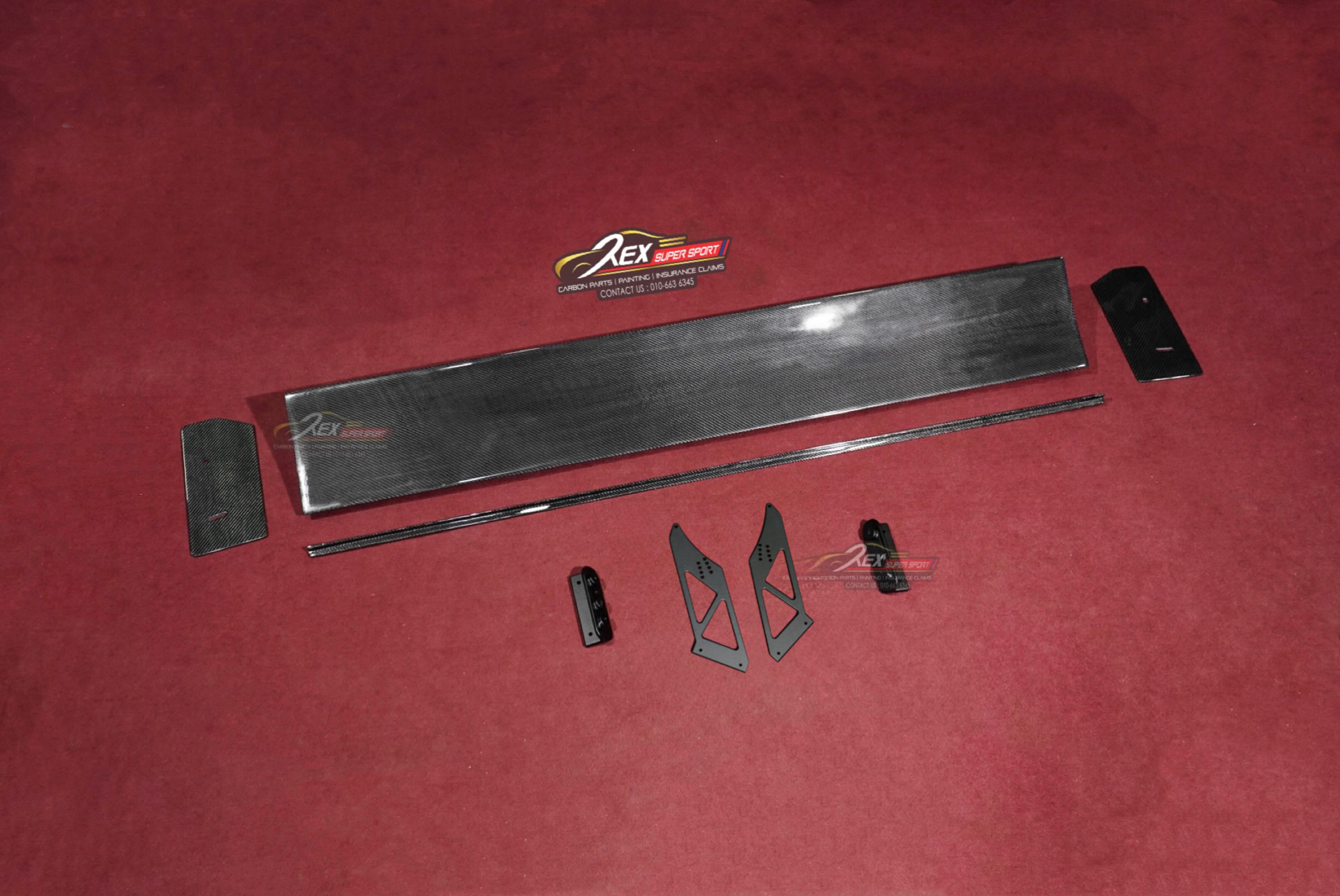 Honda FL5 Type R Rear Spoiler AR GTC 67'' Dry Carbon - Rexsupersport ...