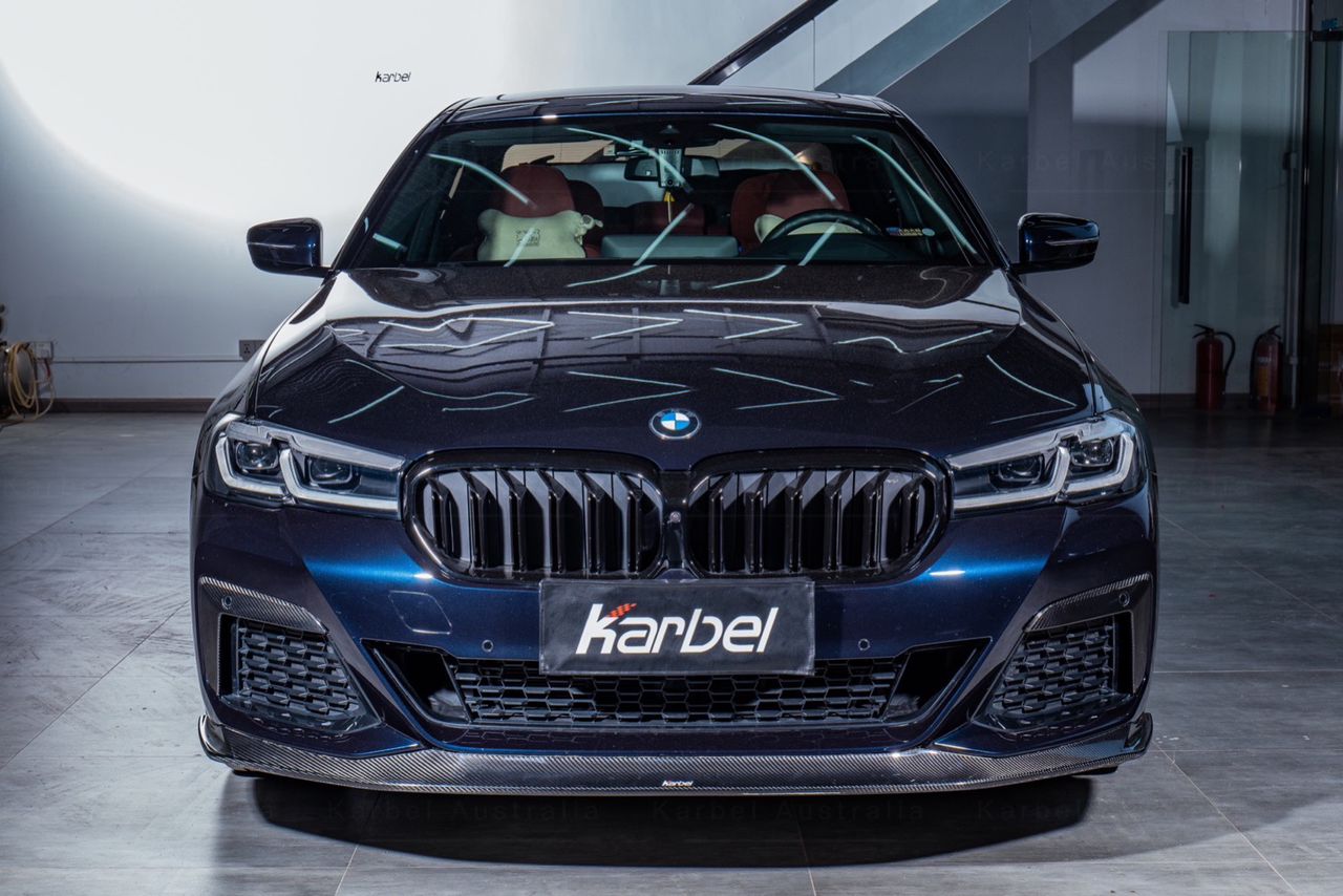 BMW G30 LCI Front Lip Karbel Dry Carbon - Rexsupersport - Specializes ...