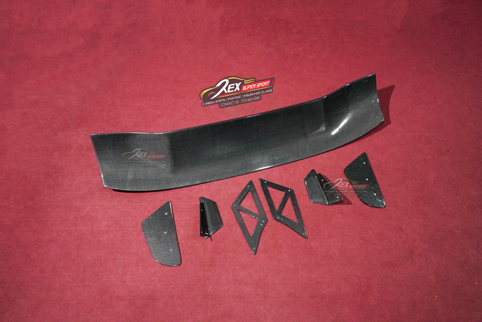 Honda FK8 Type R Rear Spoiler GT Voltex Type 2 Carbon - Rexsupersport ...