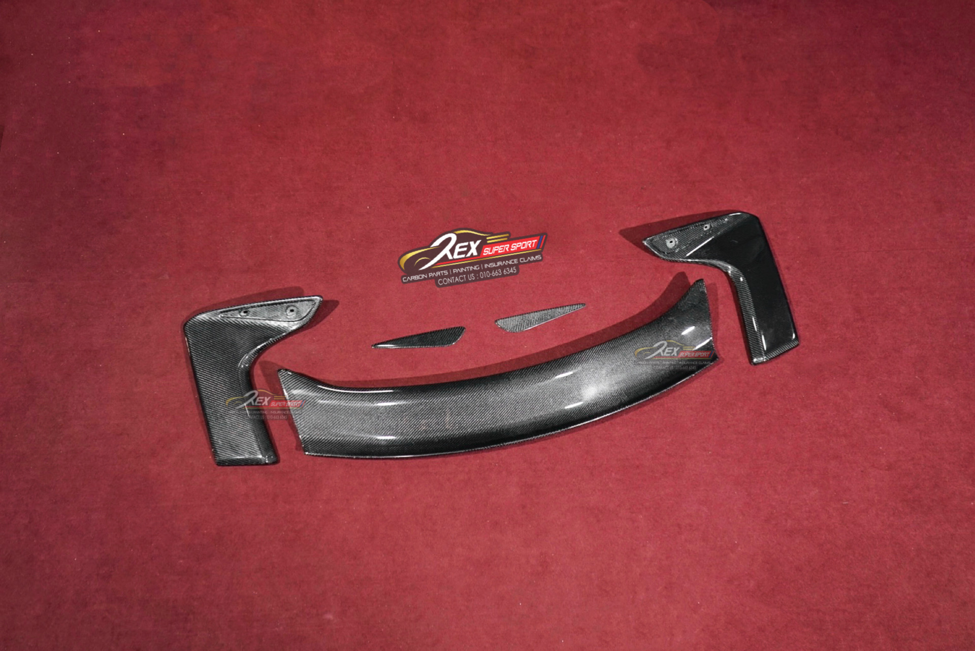 MINI Cooper F54 JCW Rear Spoiler AG Carbon - Rexsupersport ...
