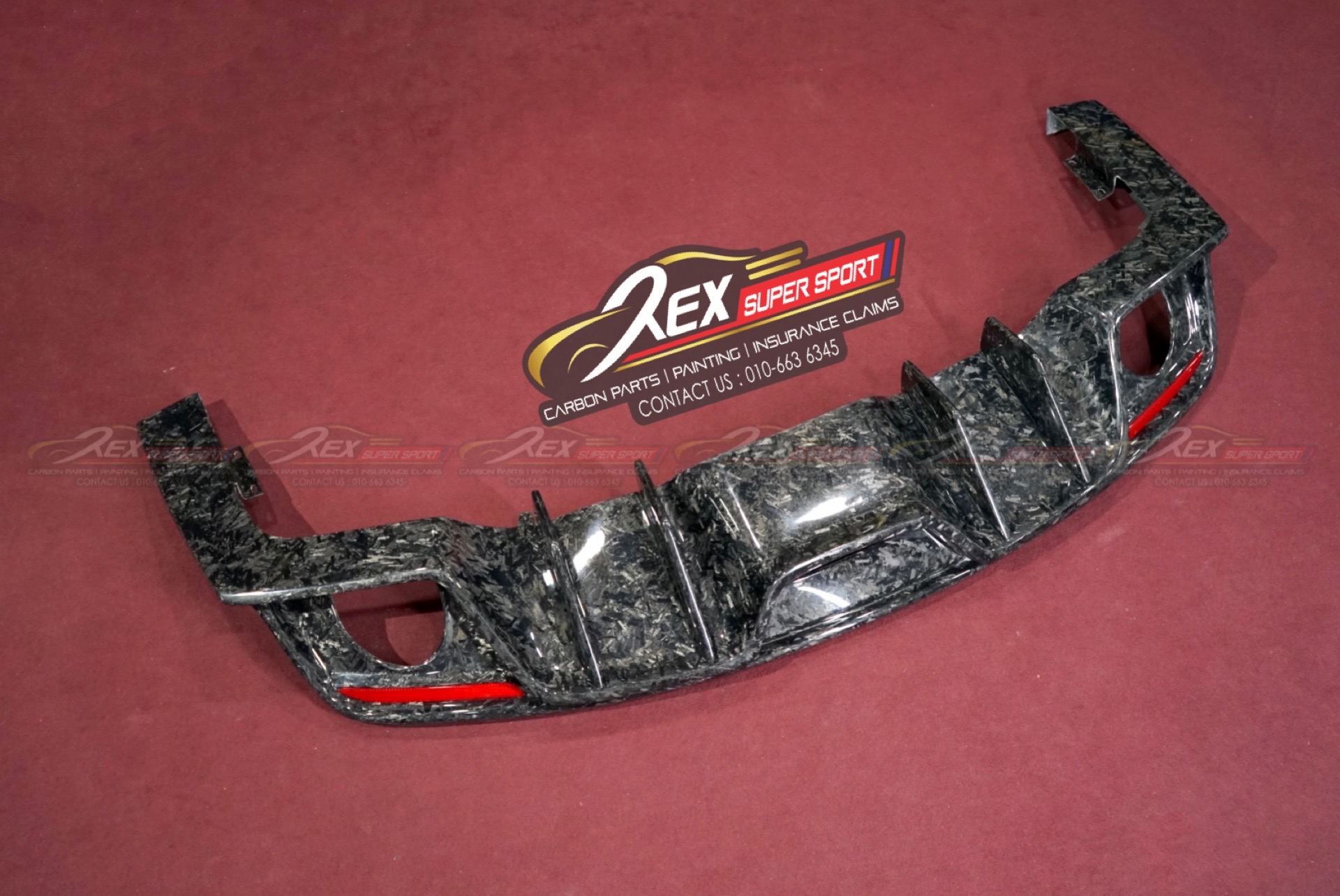 Ford Mustang Diffuser AC Forged - Rexsupersport - Specializes In ...