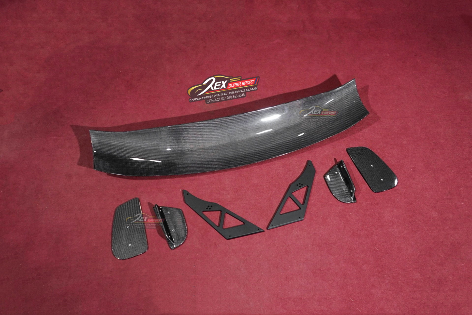 Honda FK8 Type R Rear Spoiler AR GTC 300 61" Carbon - Rexsupersport ...