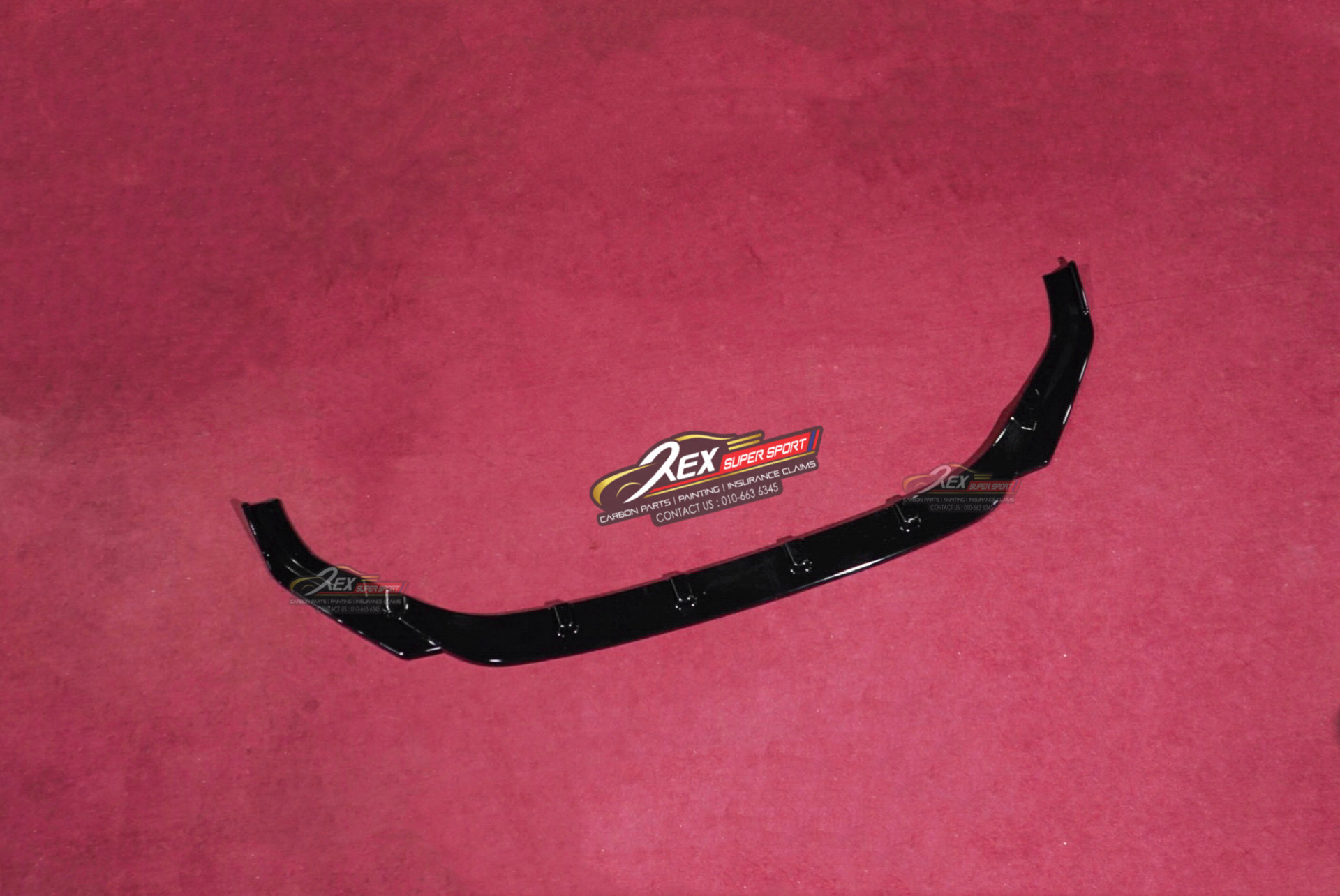 Golf MK7 R Front Lip Max Black - Rexsupersport - Specializes In ...